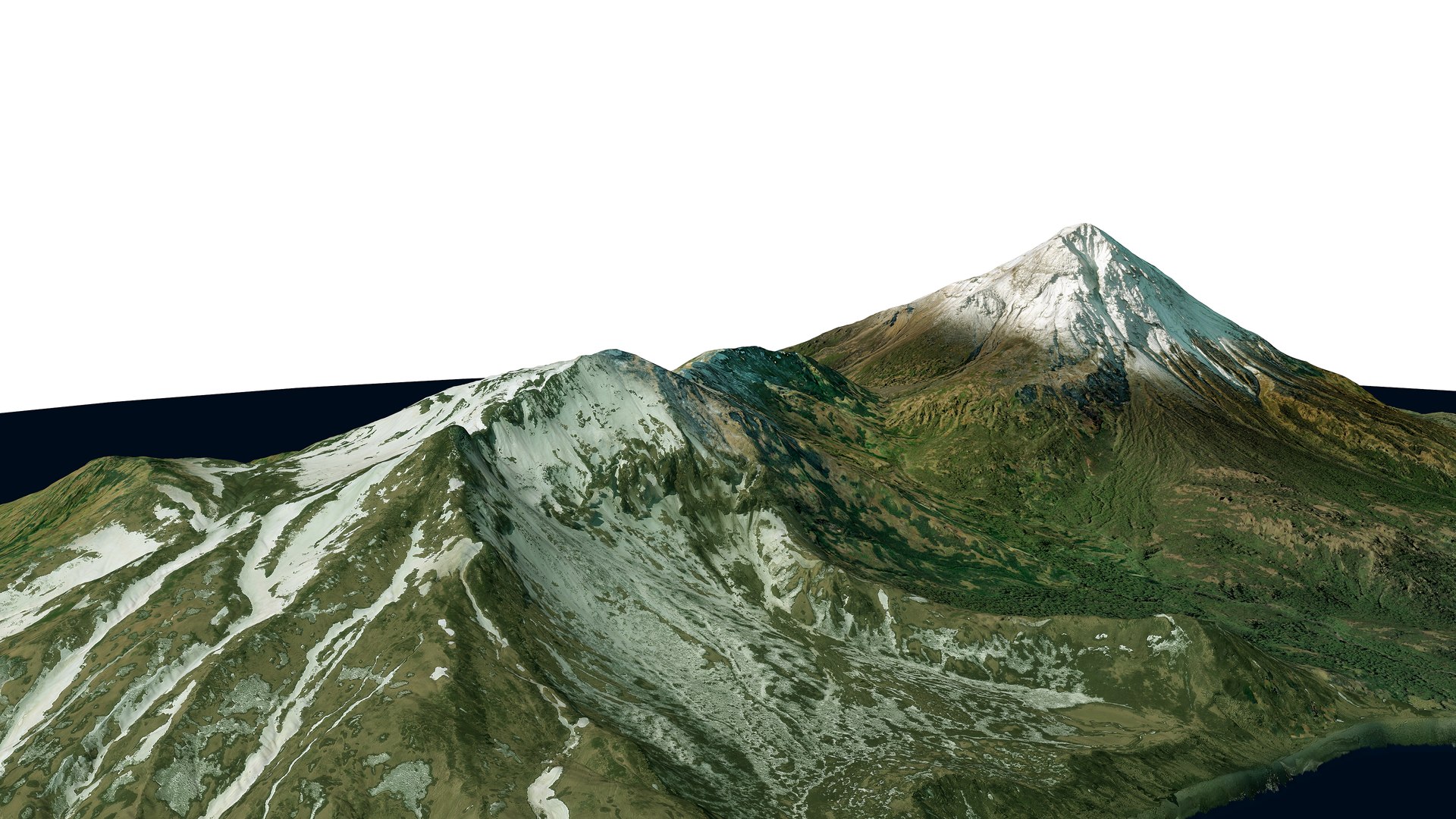 3D Ekarma Island Kuril Archipelago North Kurils Russia - TurboSquid 2130973