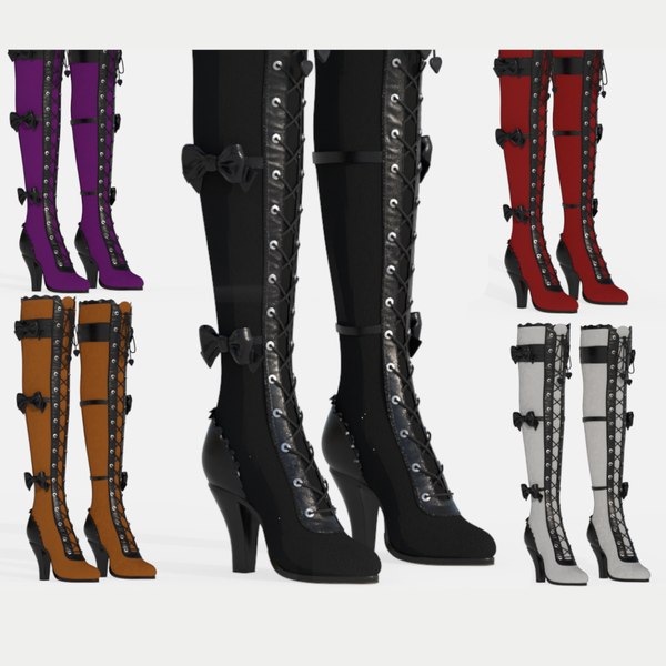 Boots Blender Models for Download | TurboSquid