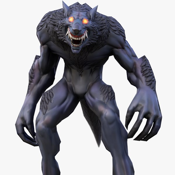 modelo 3d Stylized Werewolf 03 - TurboSquid 2074739