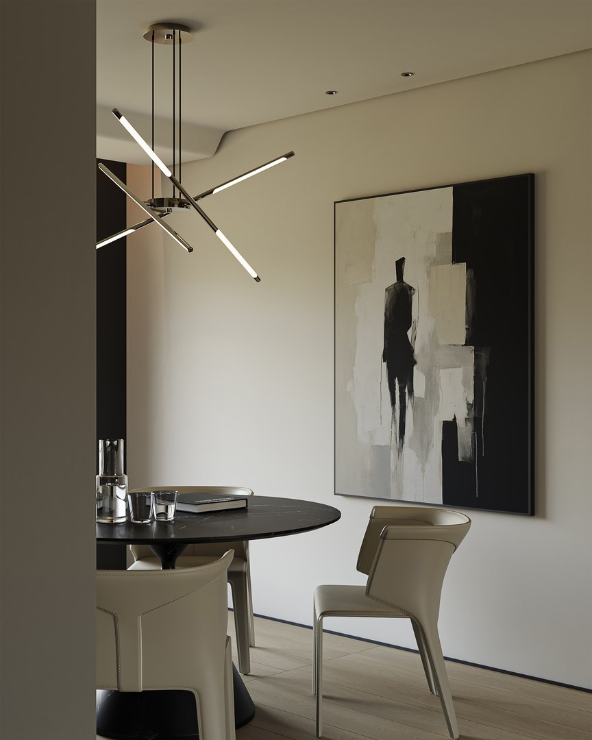 3D Modern Living Room Dining Room - TurboSquid 2400967