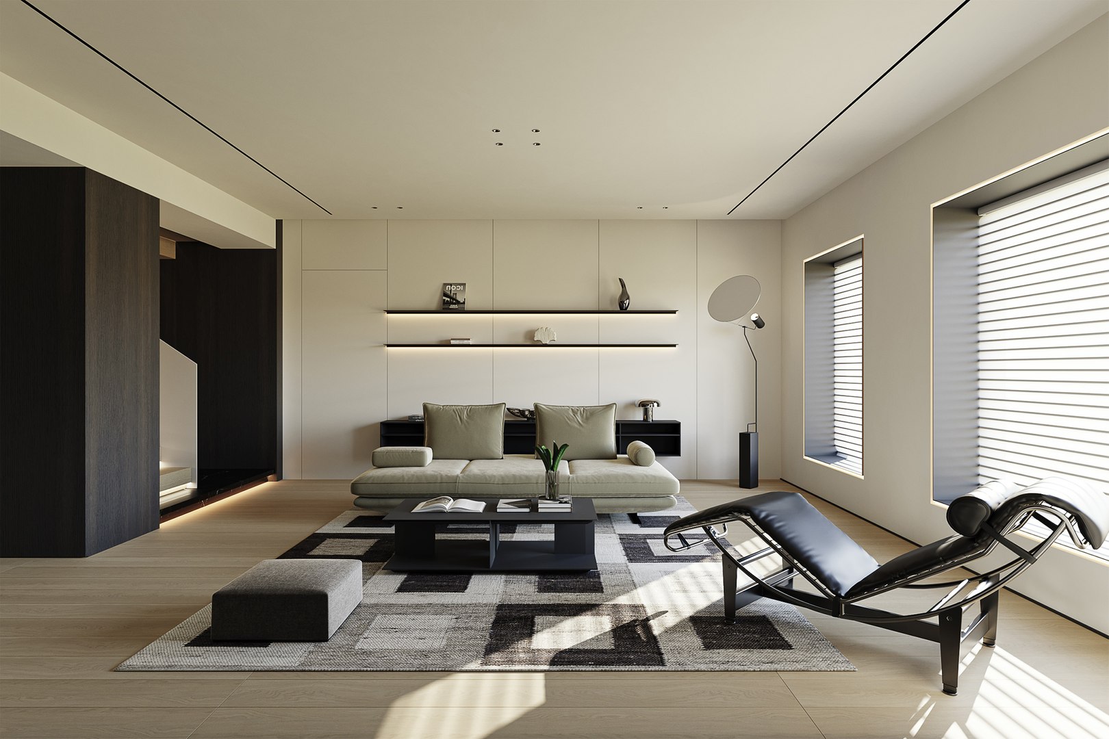 3D Modern Living Room Dining Room - TurboSquid 2400967