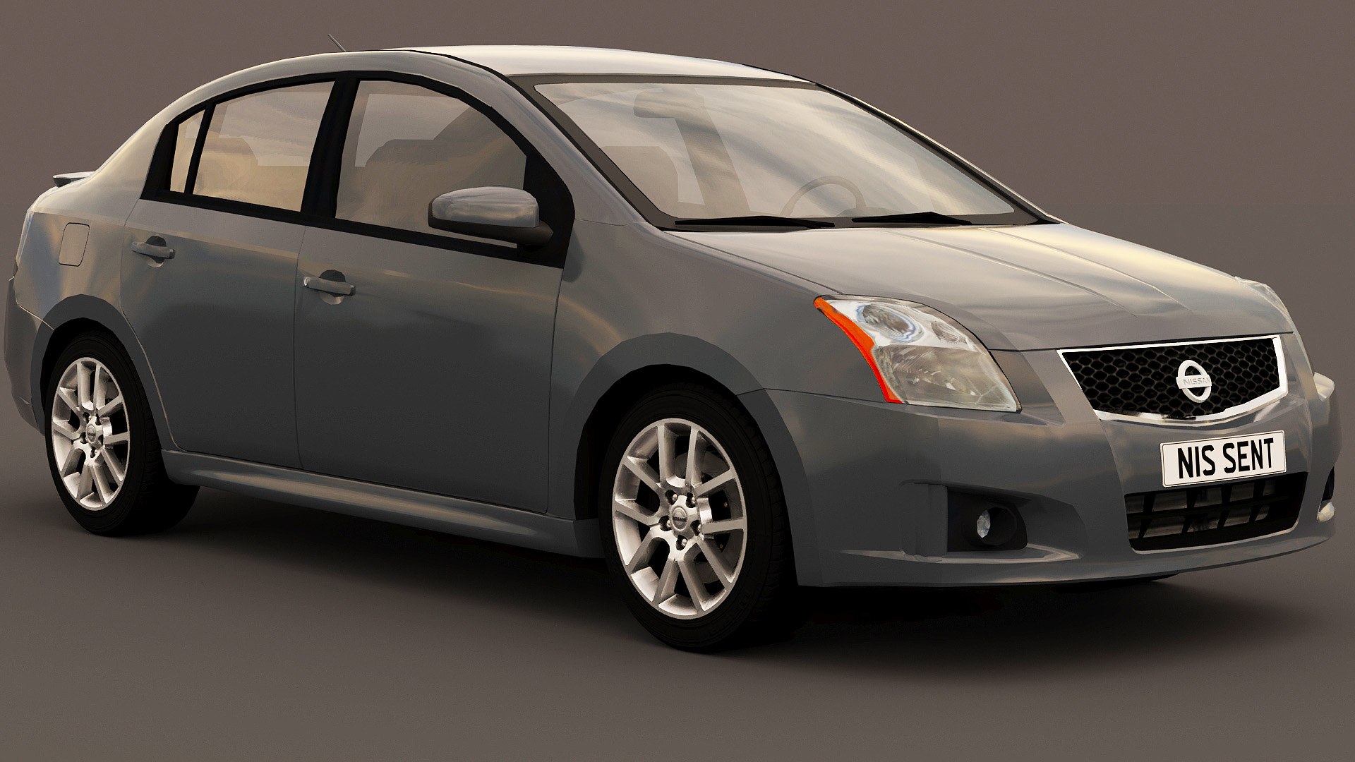 3D Nissan Sentra Se-r Spec-v 2008 - TurboSquid 2217171