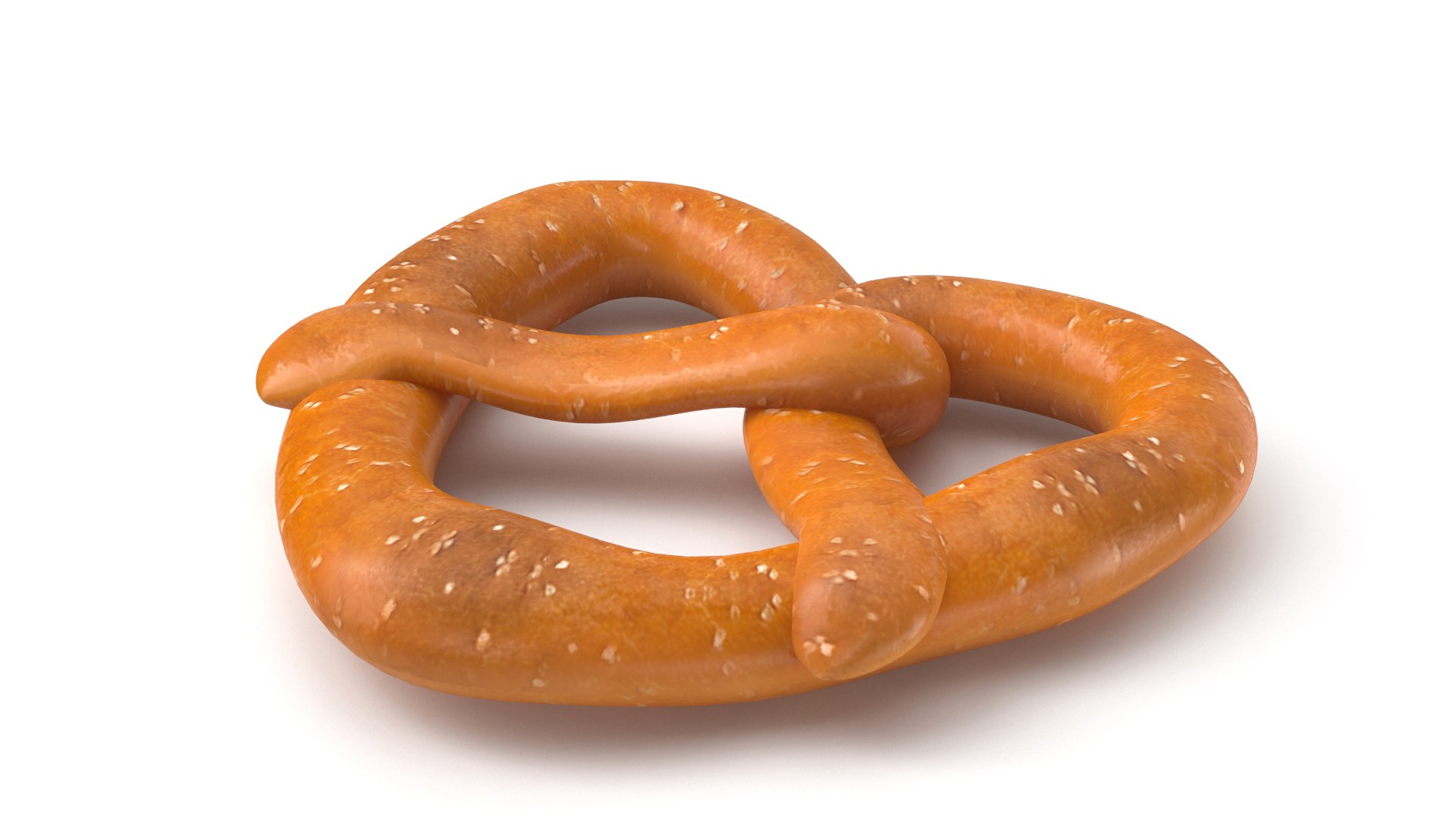 3D Pretzel Snack Food Model - TurboSquid 1473538
