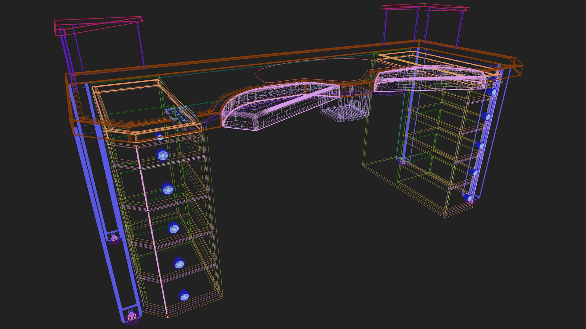 3D Watchmaker Desk - TurboSquid 1898013