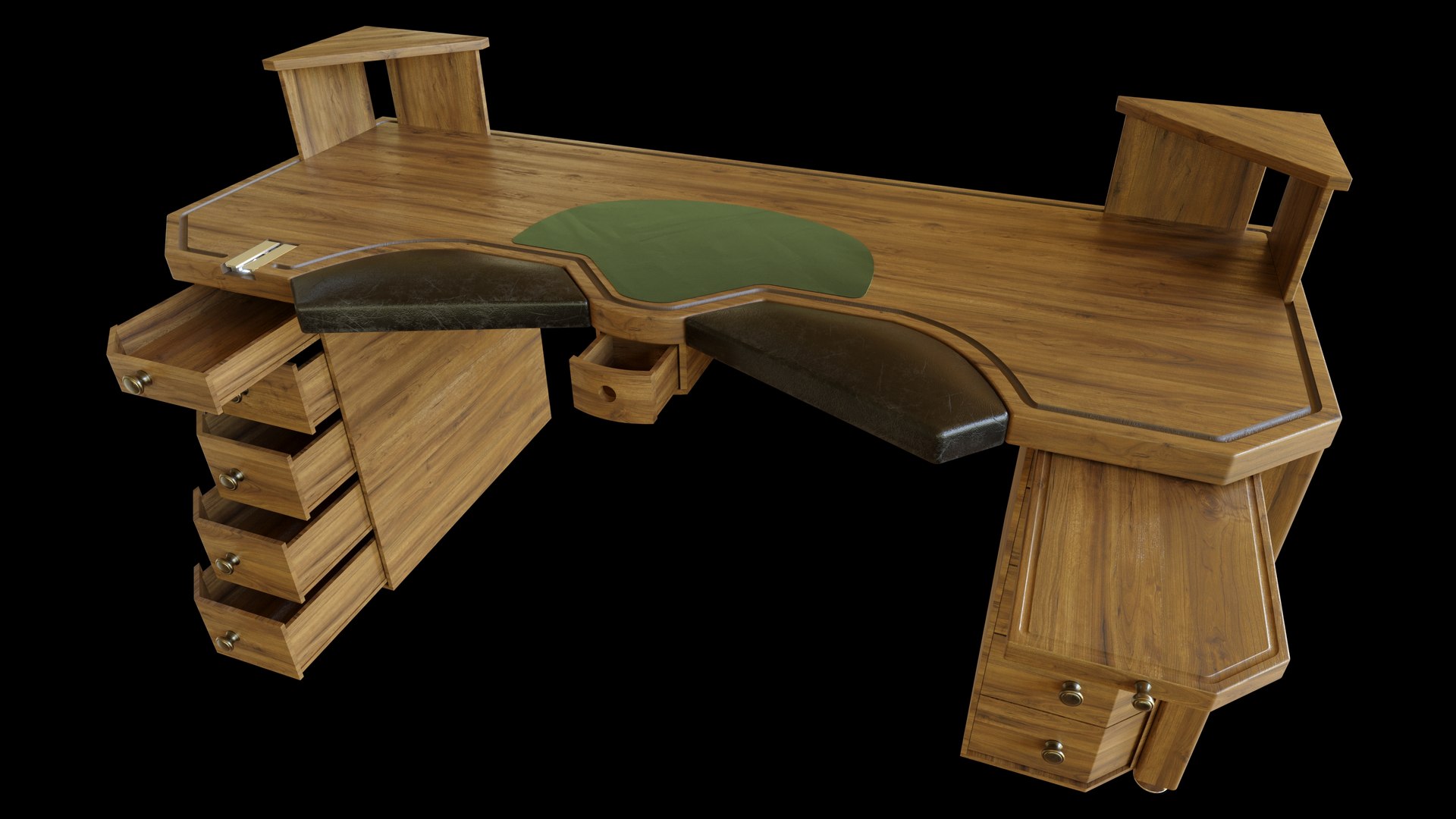 3D Watchmaker Desk - TurboSquid 1898013