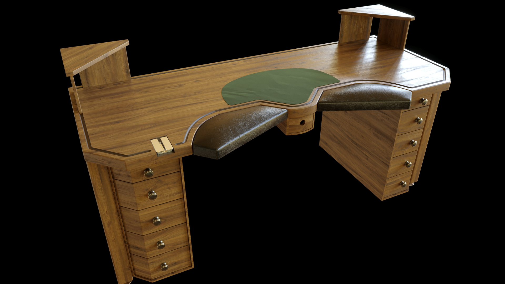 3D Watchmaker Desk - TurboSquid 1898013