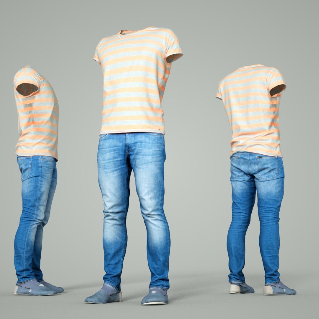 3D Male Clothing Outfit - TurboSquid 1329874