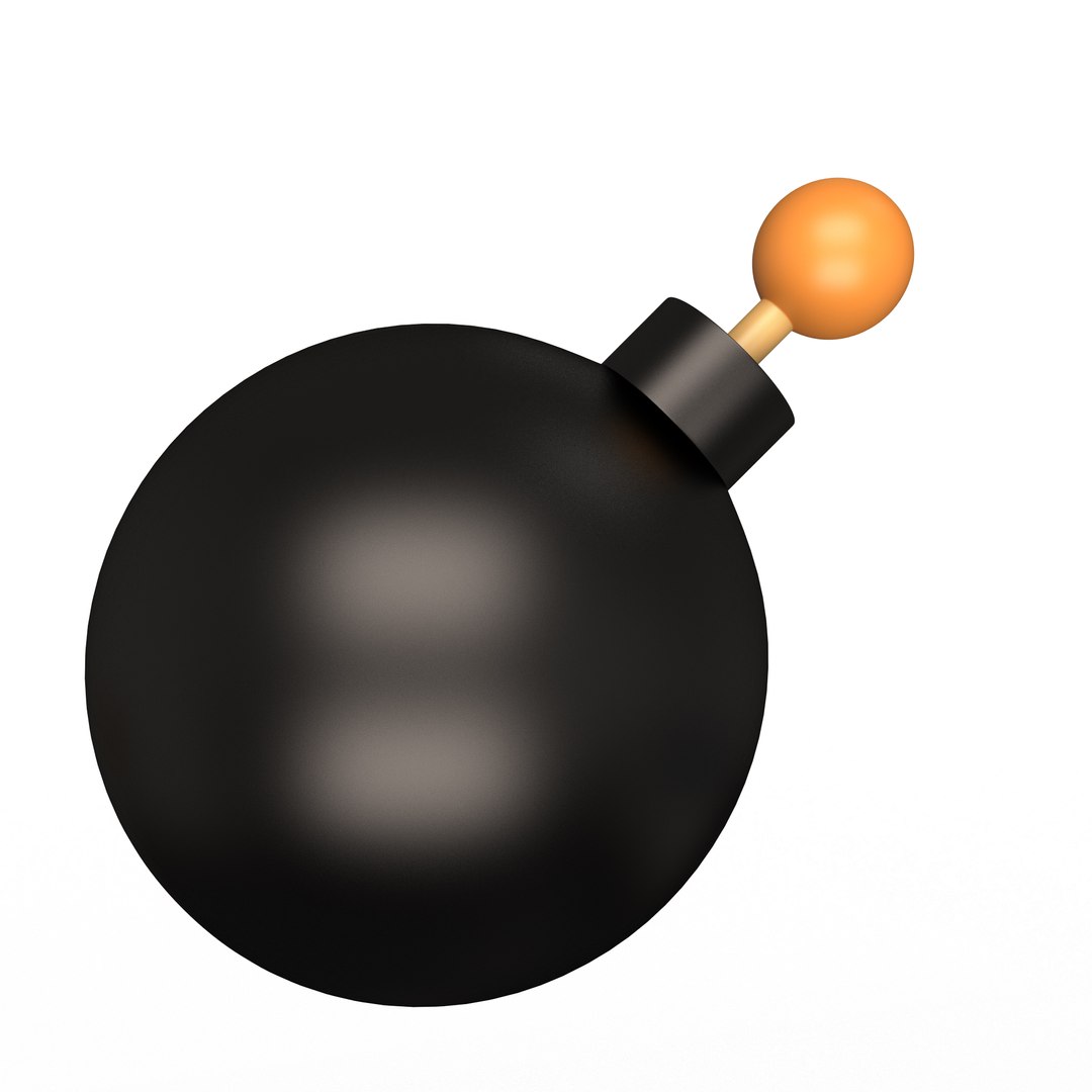 Bomb Emoji 3D Model - TurboSquid 2026051
