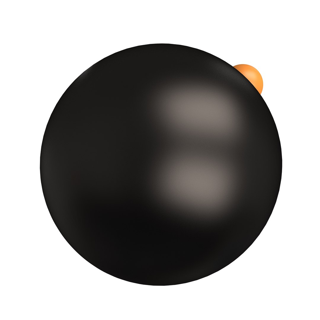 Bomb Emoji 3D Model - TurboSquid 2026051