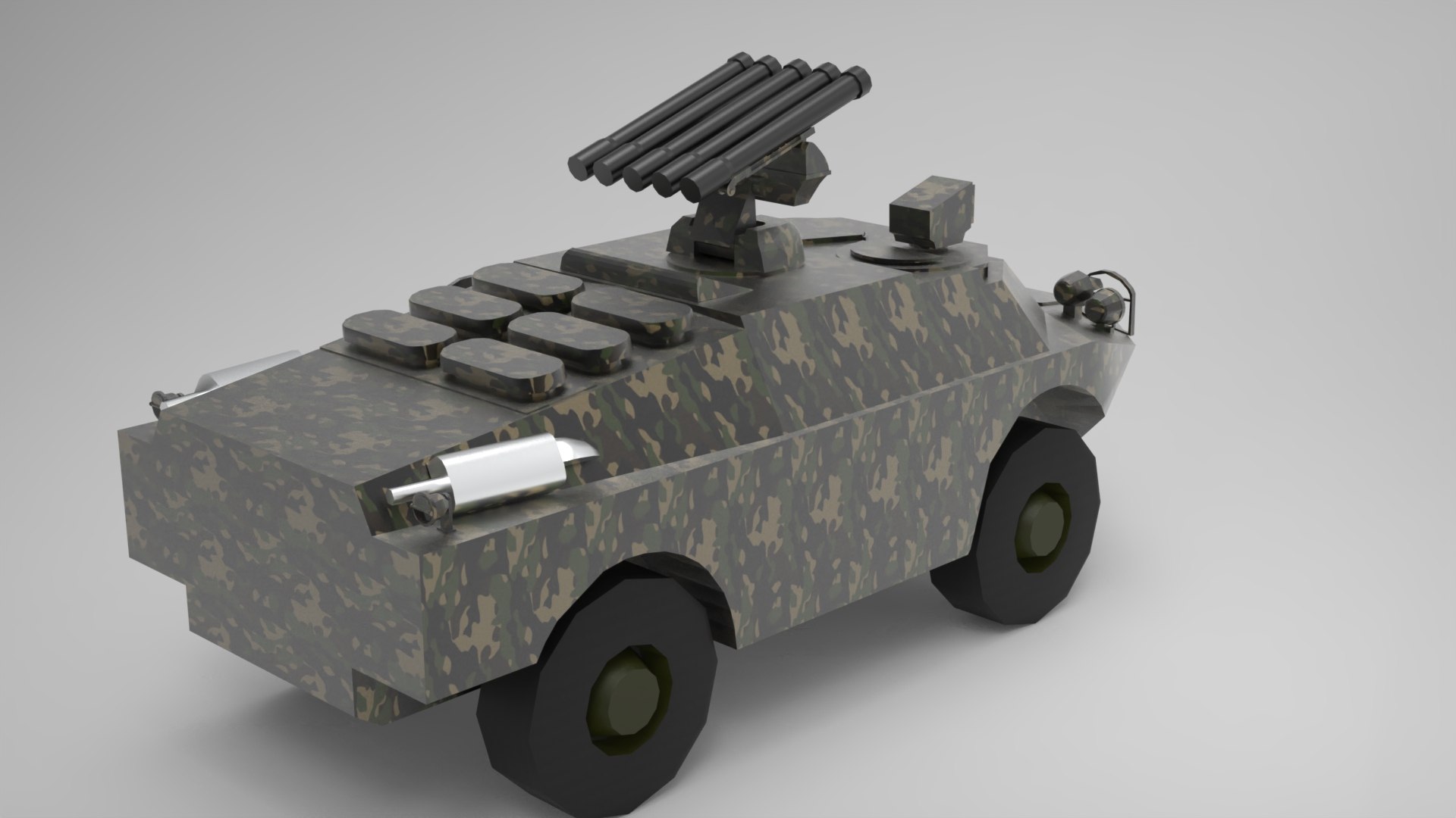 Free 3D BRDM-3 Armored Reconnaissance Vehicle Model - TurboSquid 2002375