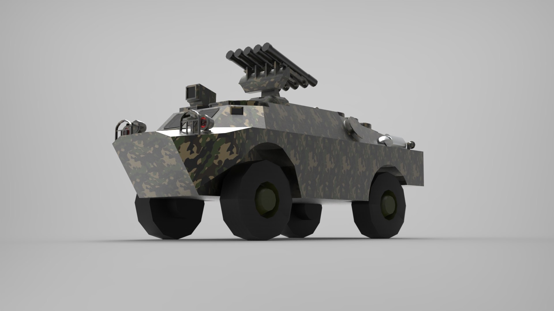 Free 3D BRDM-3 Armored Reconnaissance Vehicle Model - TurboSquid 2002375