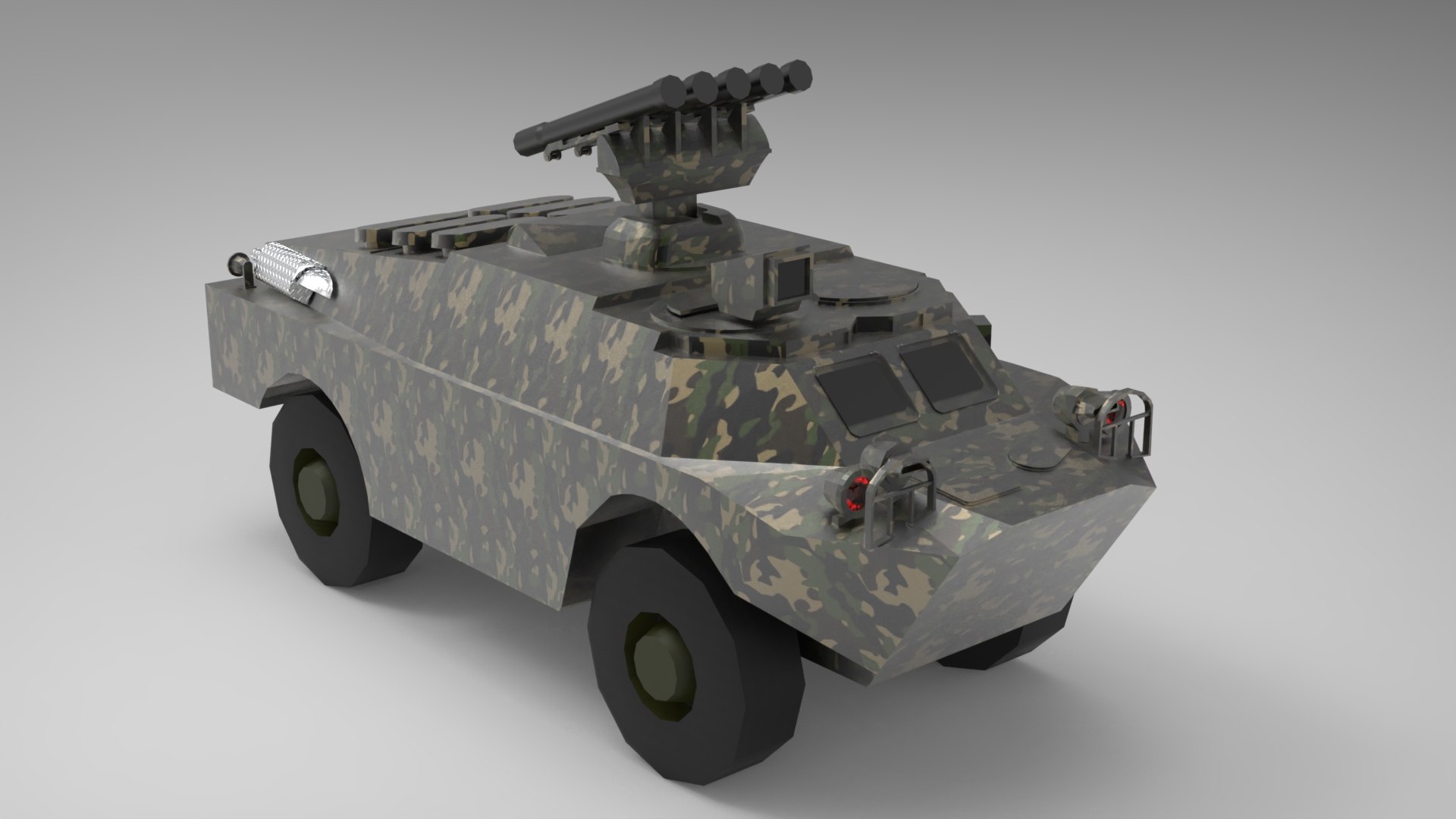 Free 3D BRDM-3 Armored Reconnaissance Vehicle Model - TurboSquid 2002375