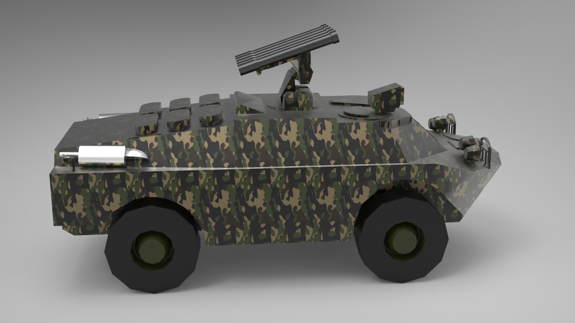 Free 3D BRDM-3 Armored Reconnaissance Vehicle Model - TurboSquid 2002375
