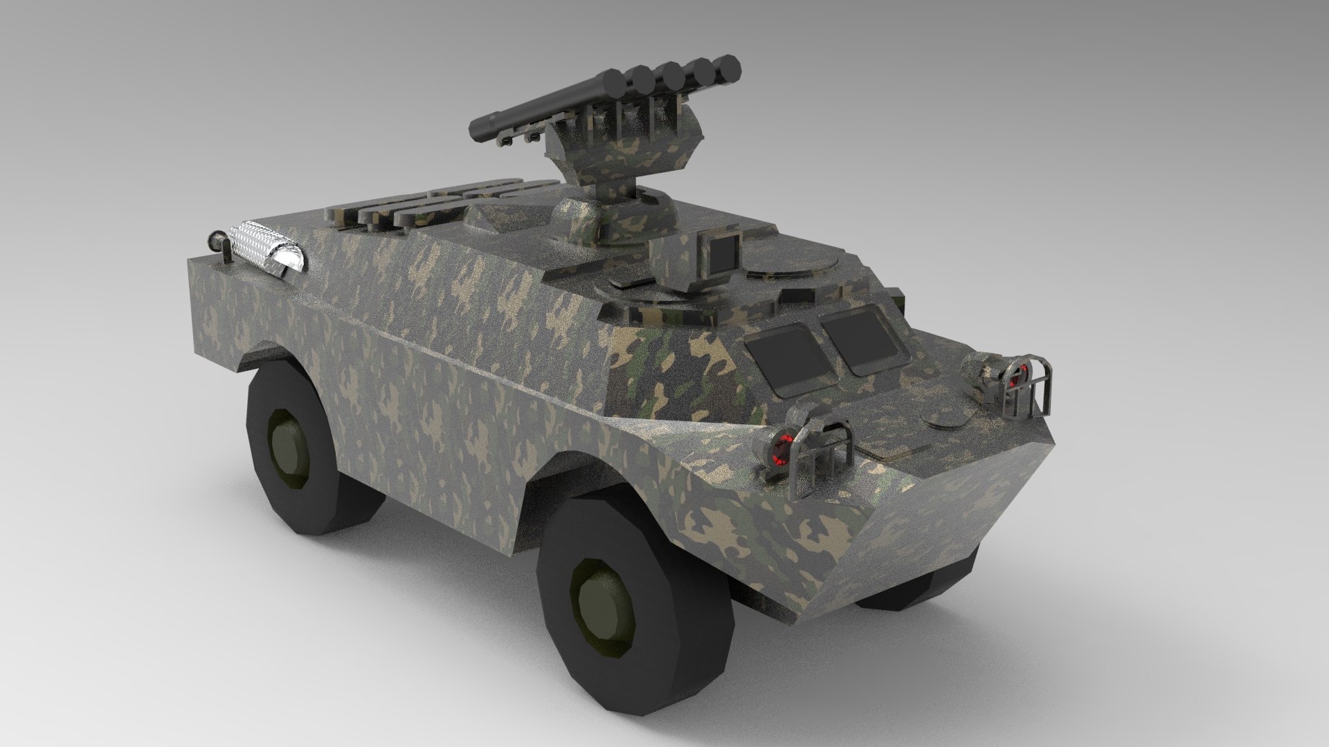 Free 3D BRDM-3 Armored Reconnaissance Vehicle Model - TurboSquid 2002375
