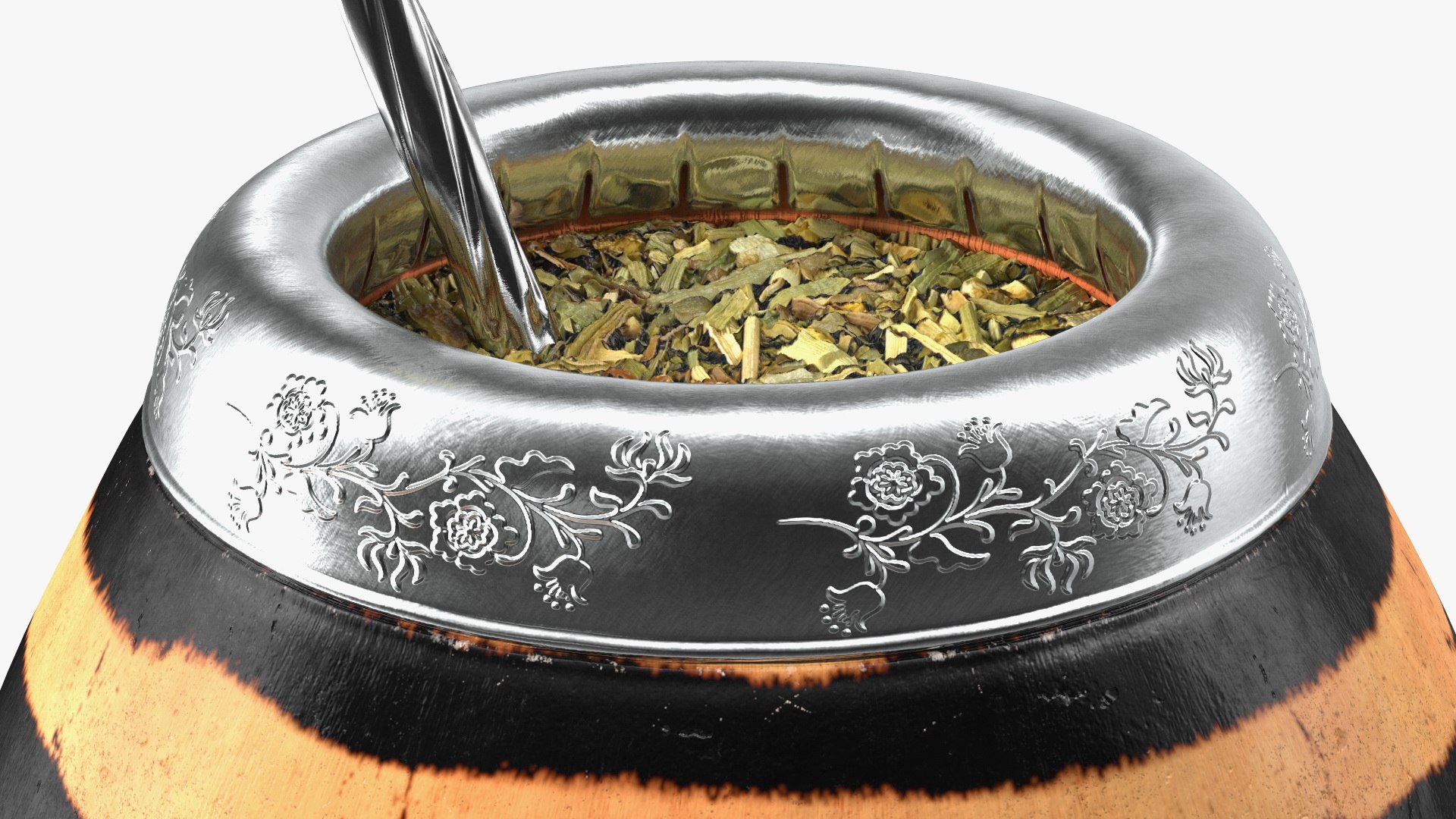 Yerba Mate Striped 3D - TurboSquid 1862026