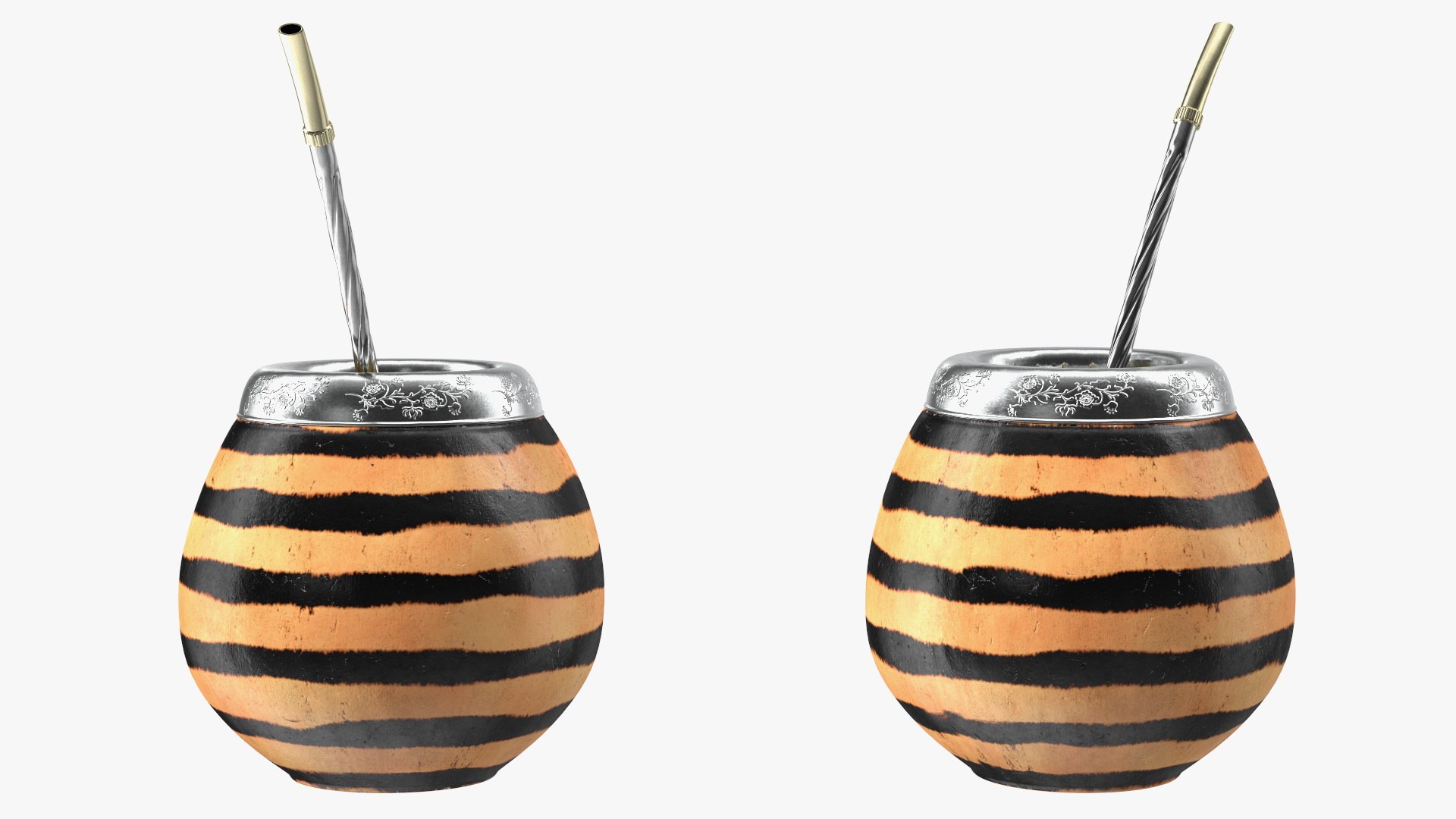 Yerba Mate Striped 3D - TurboSquid 1862026