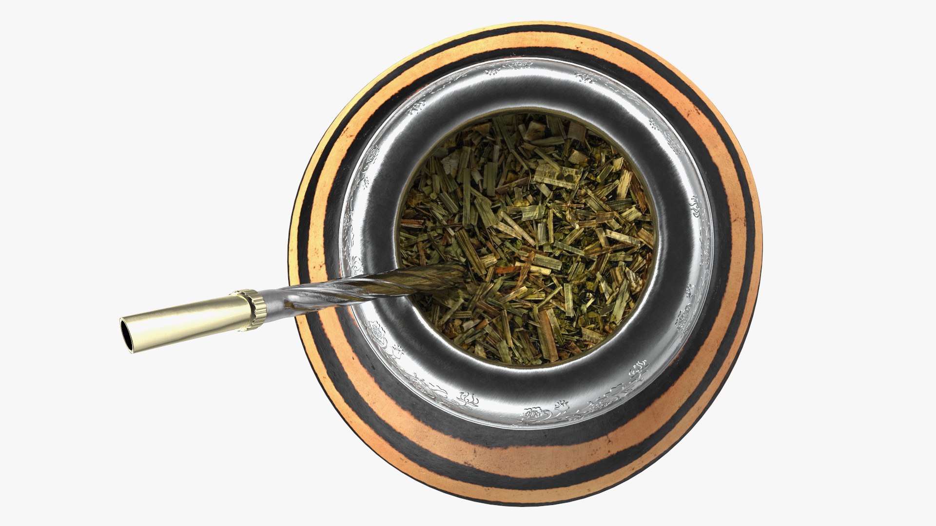 Yerba Mate Striped 3D - TurboSquid 1862026