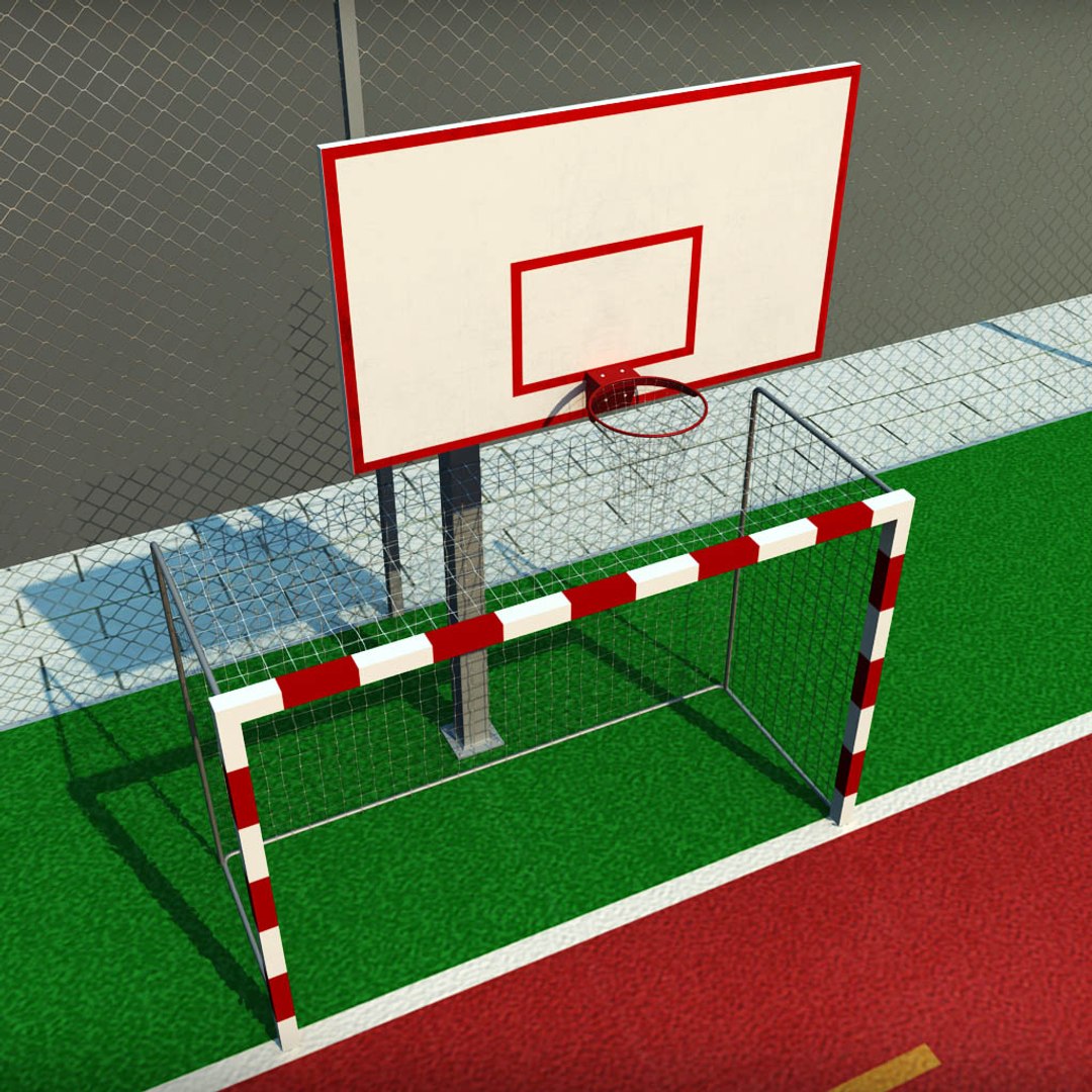 3dsmax Multi Sport Court Pack