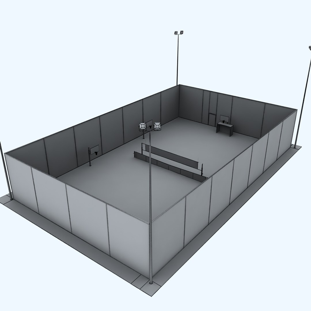 3dsmax Multi Sport Court Pack