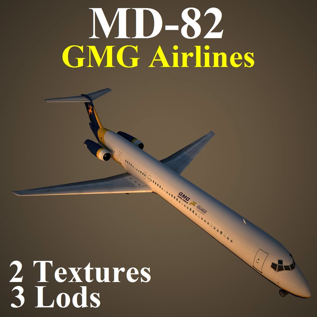3d Model Mcdonnell Douglas Gmg