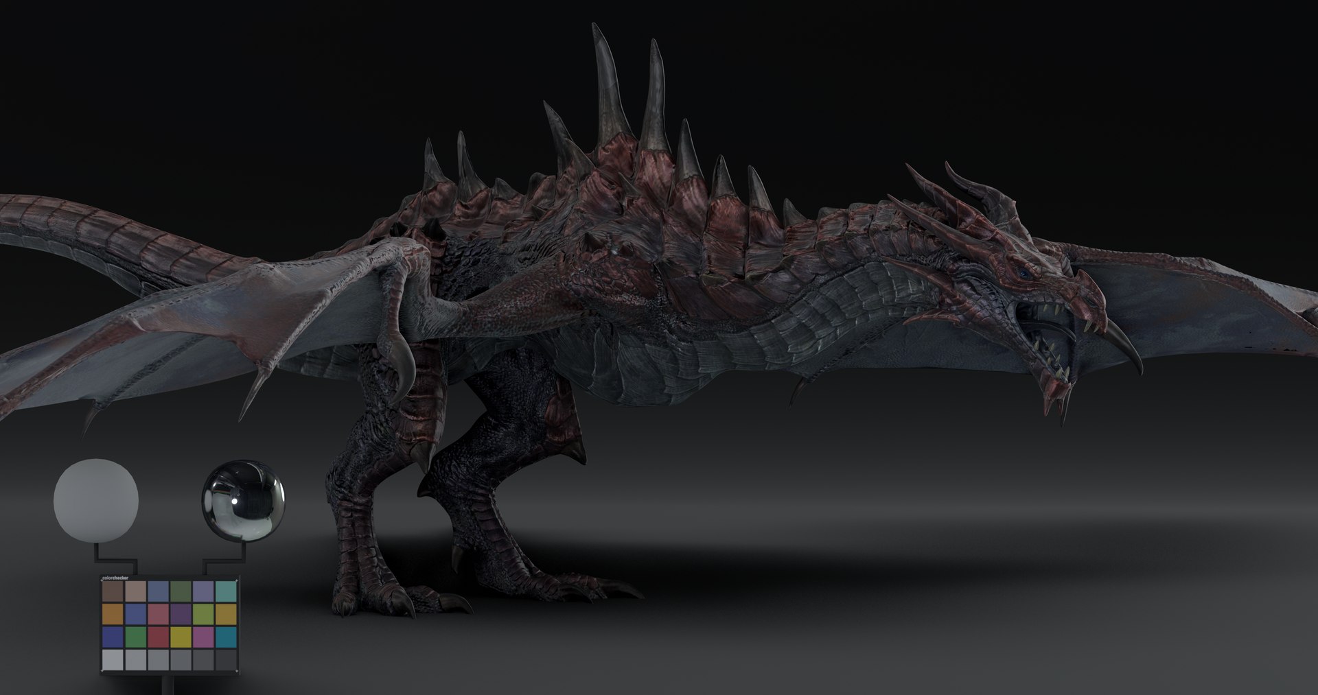 Legendary Volcanic Dragon - Rigged 3D Model - TurboSquid 2293790