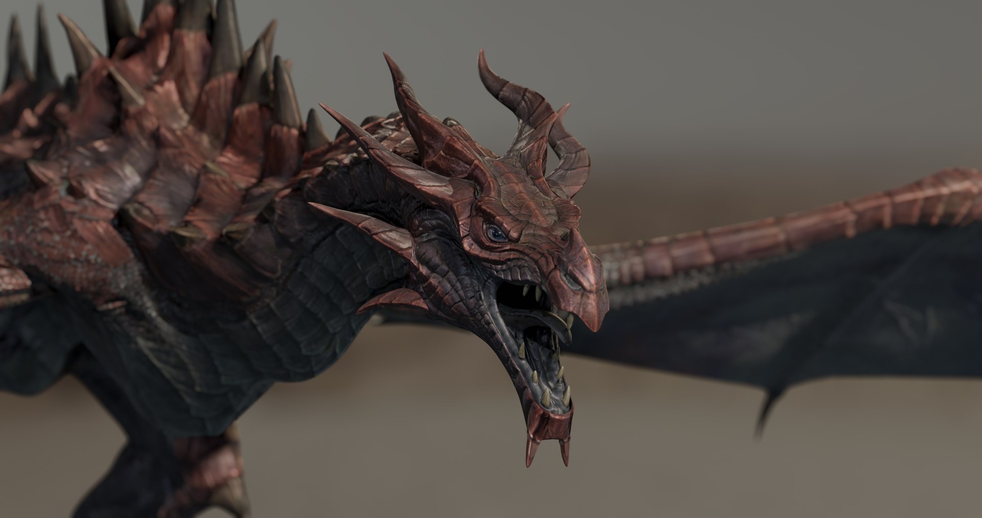 Legendary Volcanic Dragon - Rigged 3D Model - TurboSquid 2293790