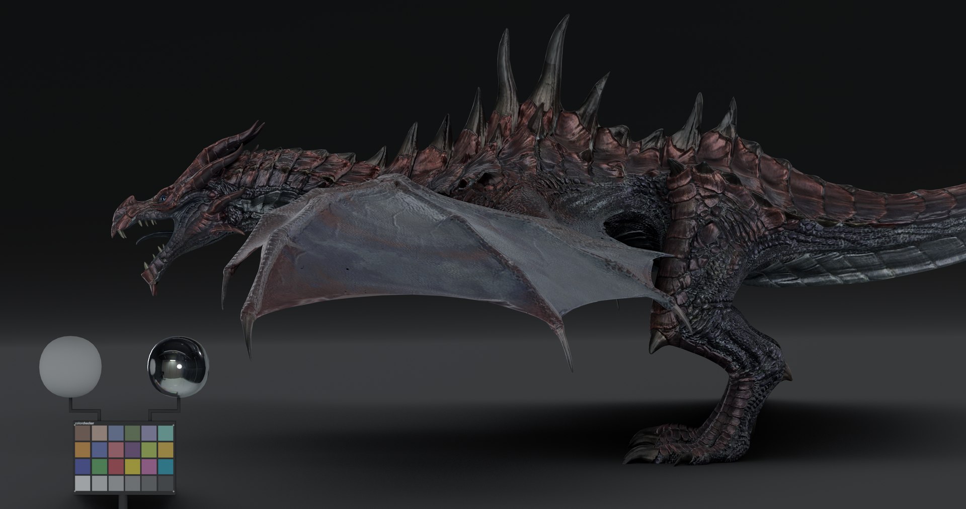 Legendary Volcanic Dragon - Rigged 3D Model - TurboSquid 2293790