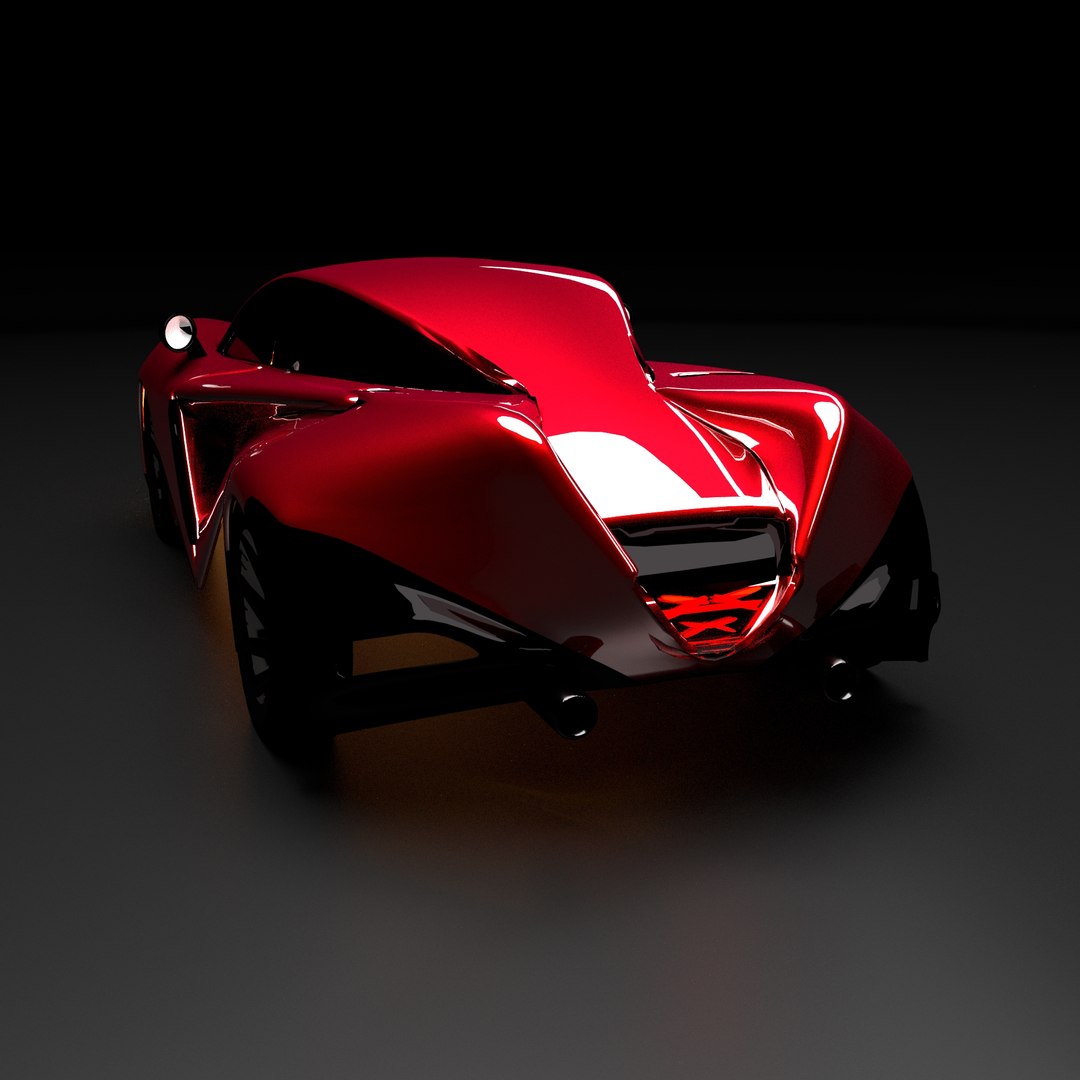 3D Concept Car - TurboSquid 1819680