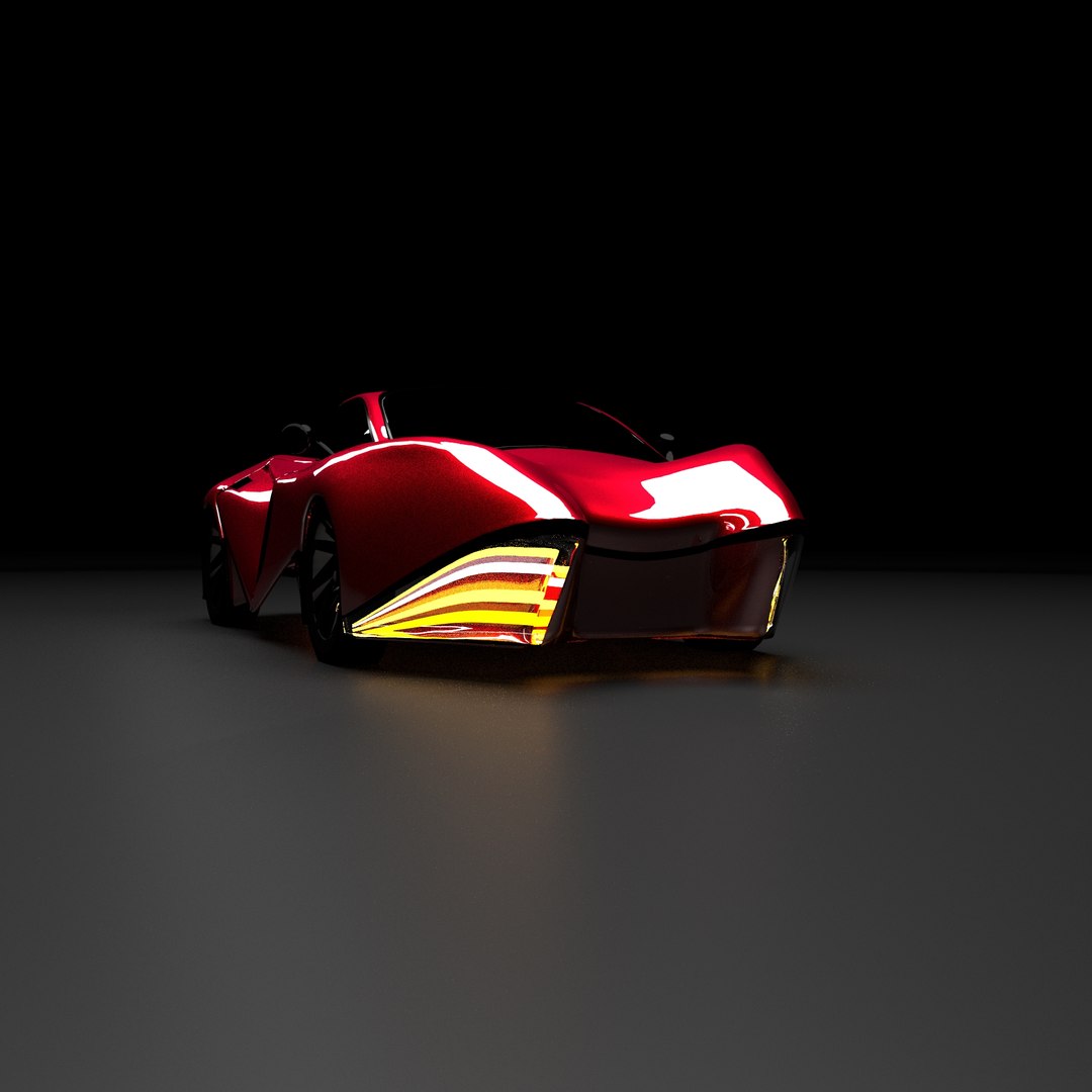 3D Concept Car - TurboSquid 1819680