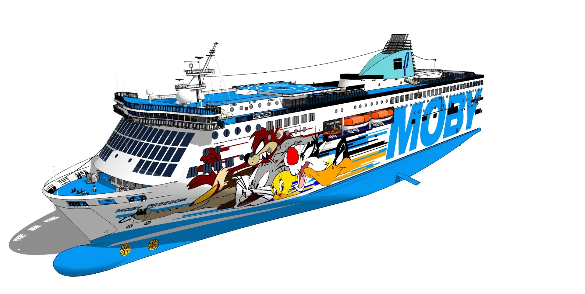 3D Moby - TurboSquid 1291733