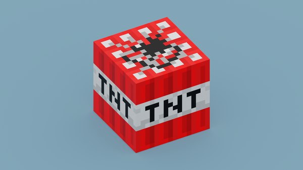 Minecraft TNT Modelo 3D - TurboSquid 2056248
