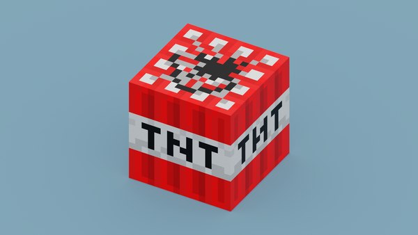modèle 3D de TNT Minecraft - TurboSquid 2056248
