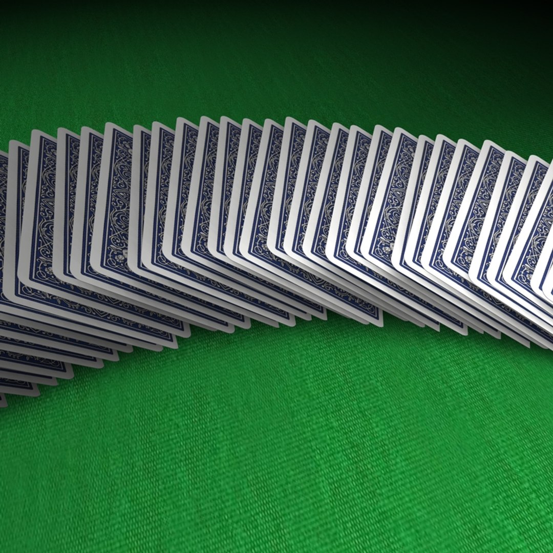 3d Bicycle Deck Cards Model