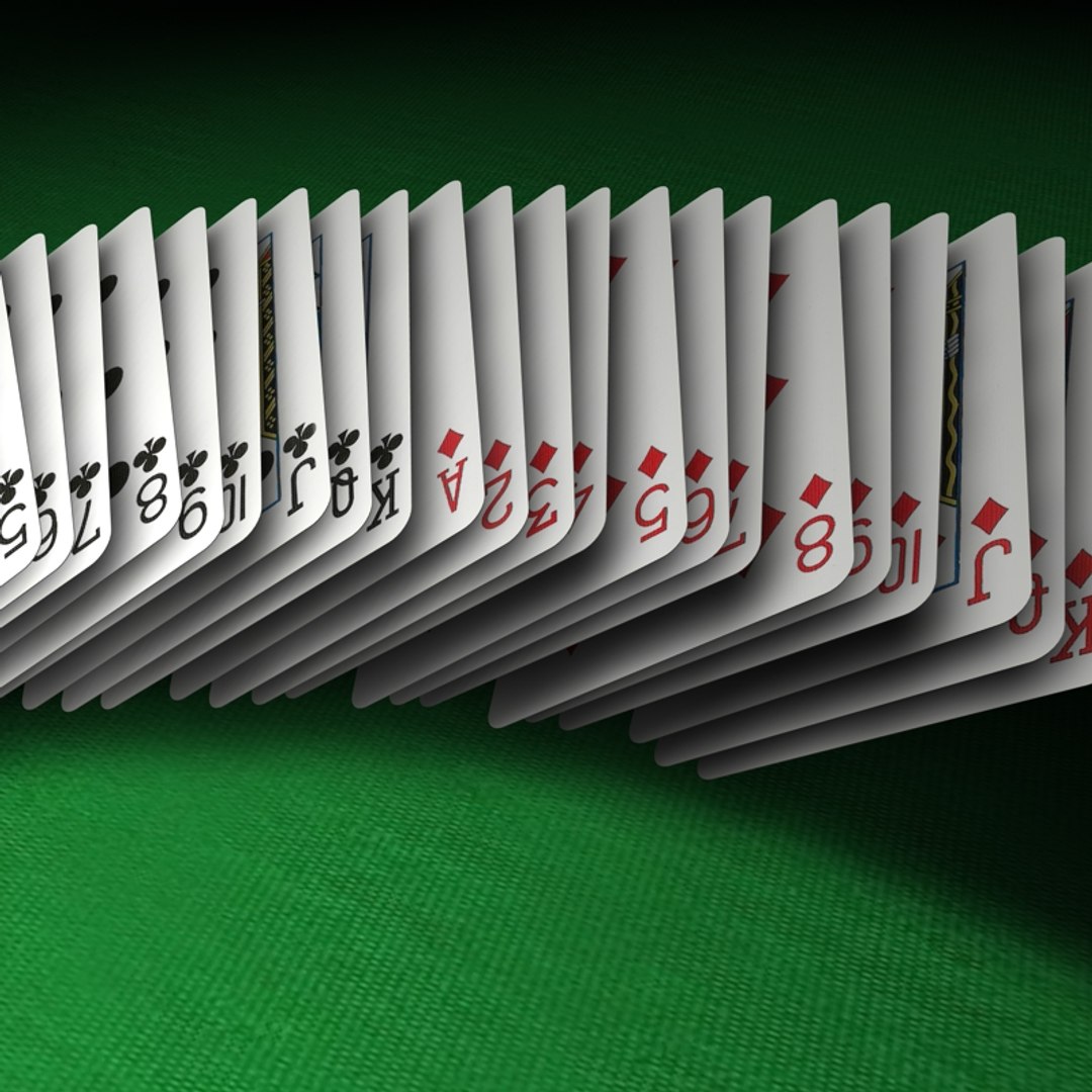 3d Bicycle Deck Cards Model