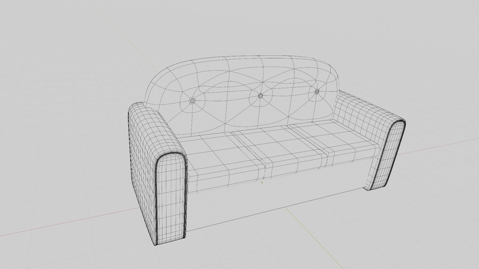 Free Simpsons TV Room Couch 3D Model - TurboSquid 2016936