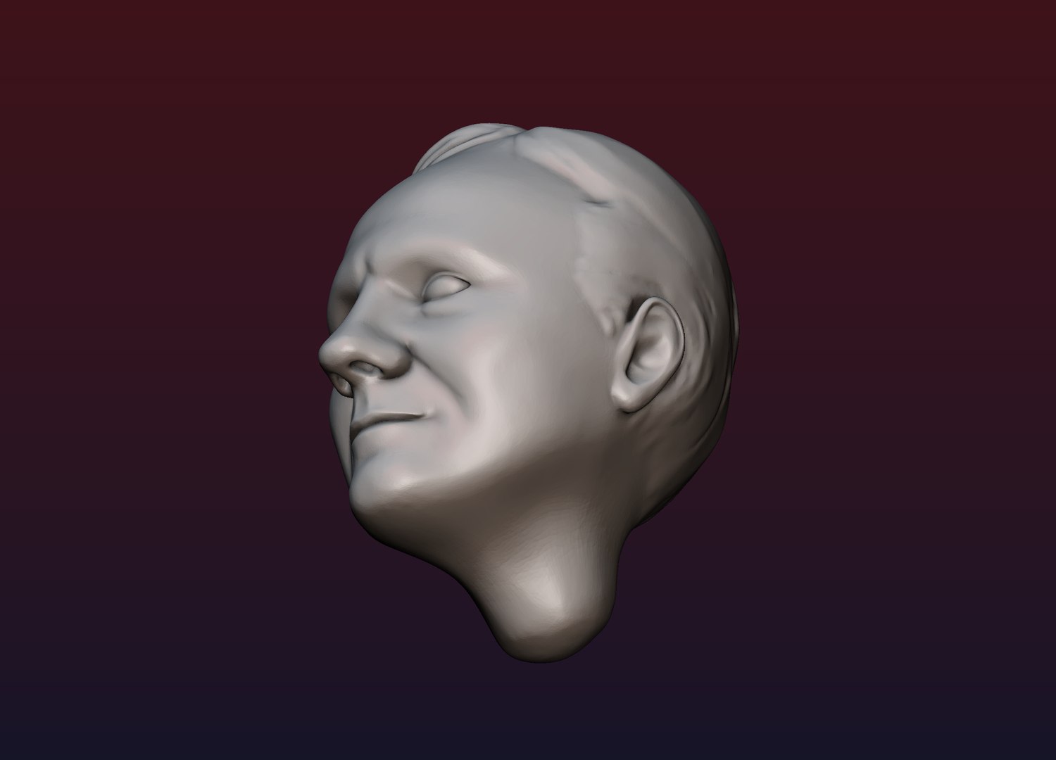 Male Head 8 3D Model - TurboSquid 1889203