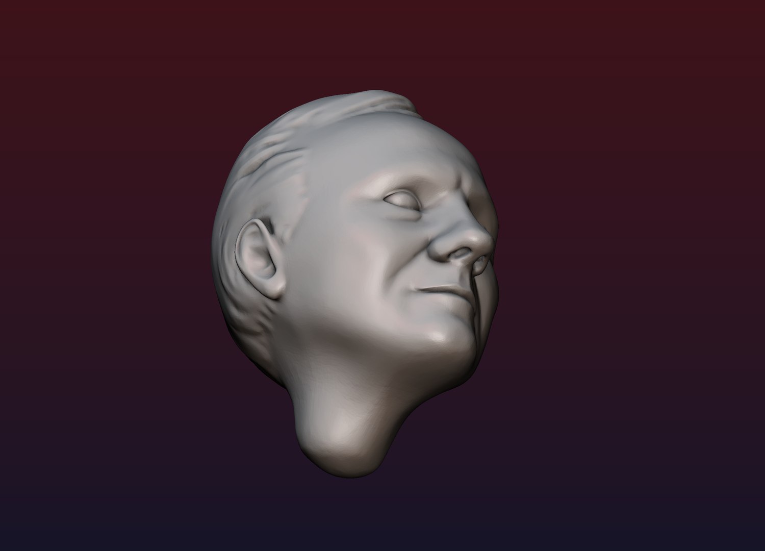 Male Head 8 3D Model - TurboSquid 1889203