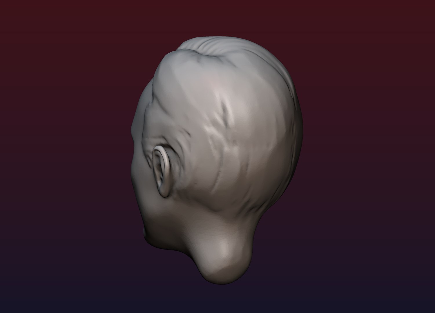 Male Head 8 3D Model - TurboSquid 1889203