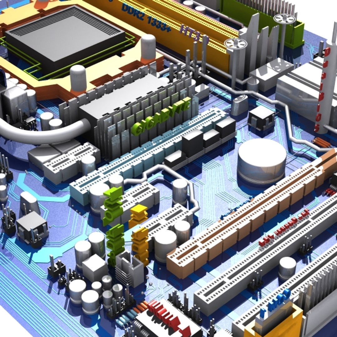 3d Model Circuit City