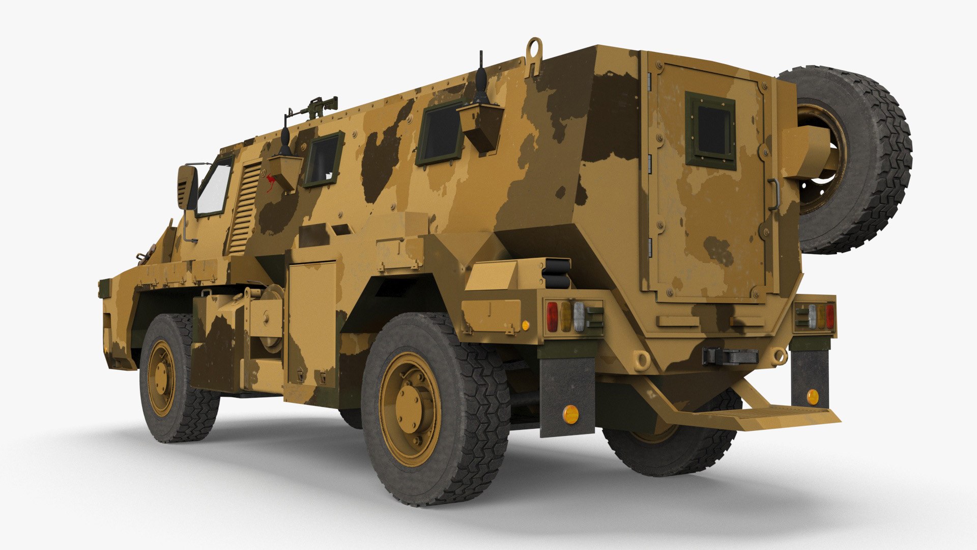 bushmaster transport 3d model
