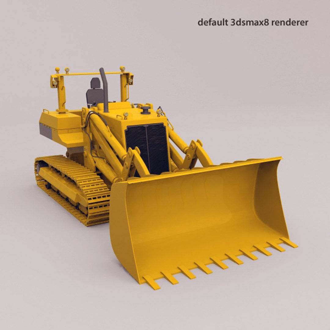 bulldozer dozer 3d model