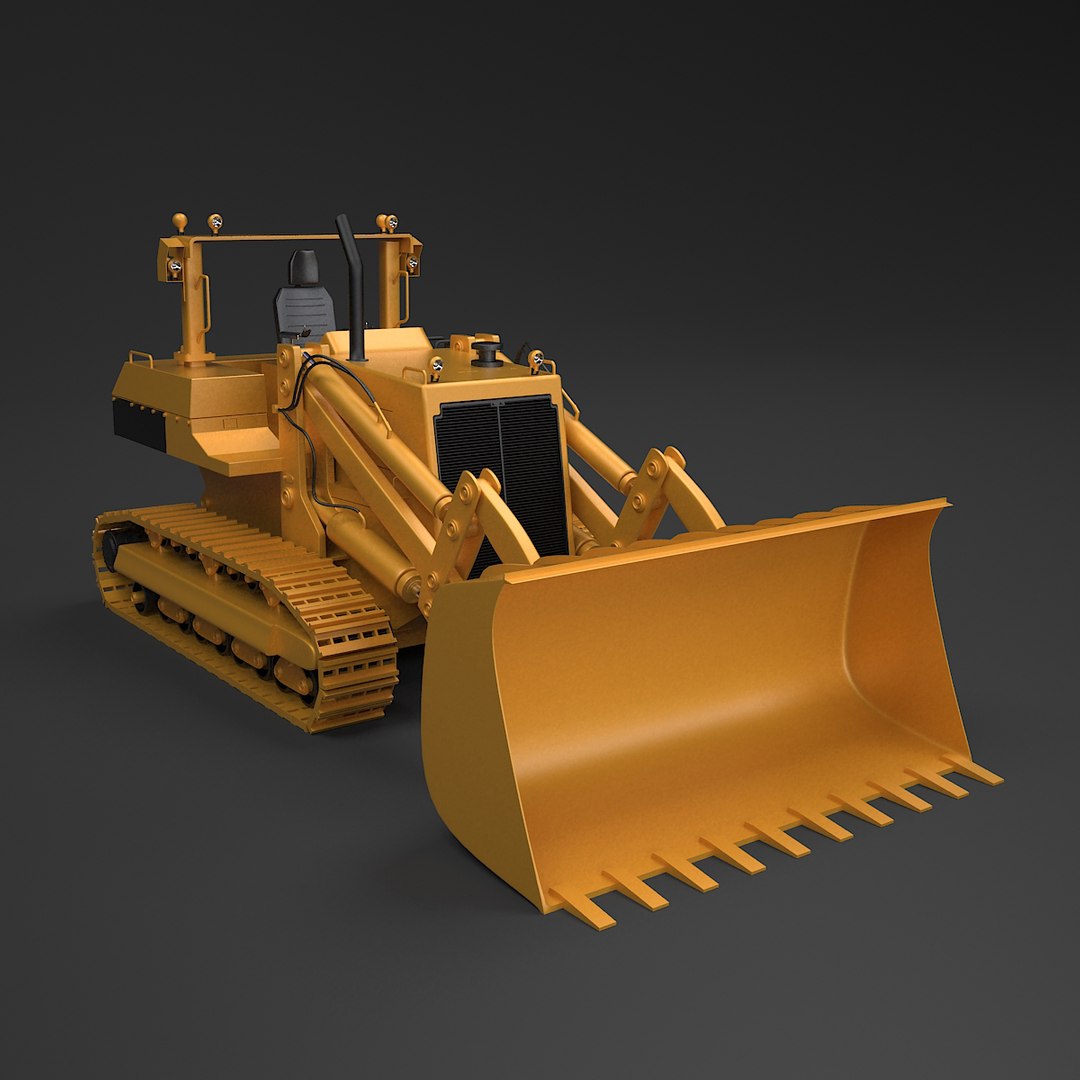 bulldozer dozer 3d model