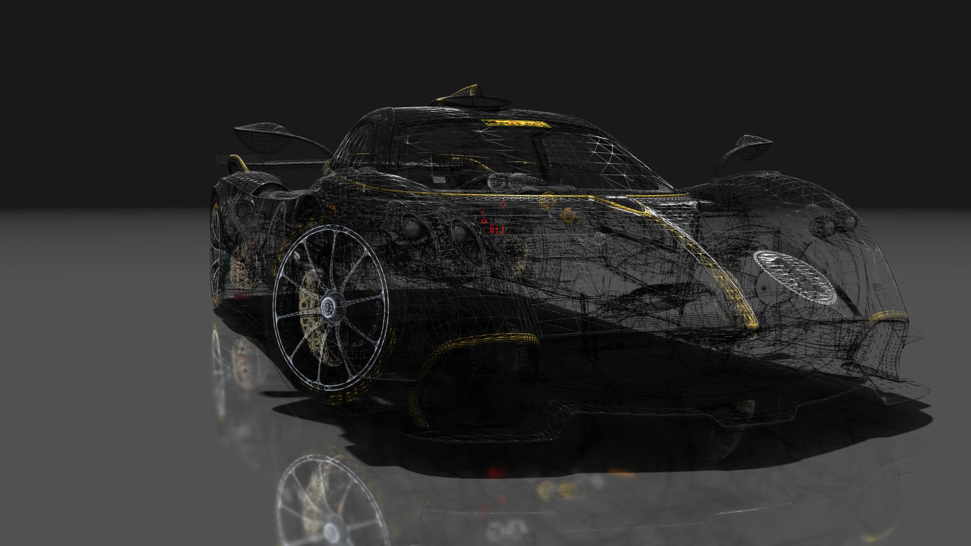 3D Pagani Huayra R Model - TurboSquid 2142299