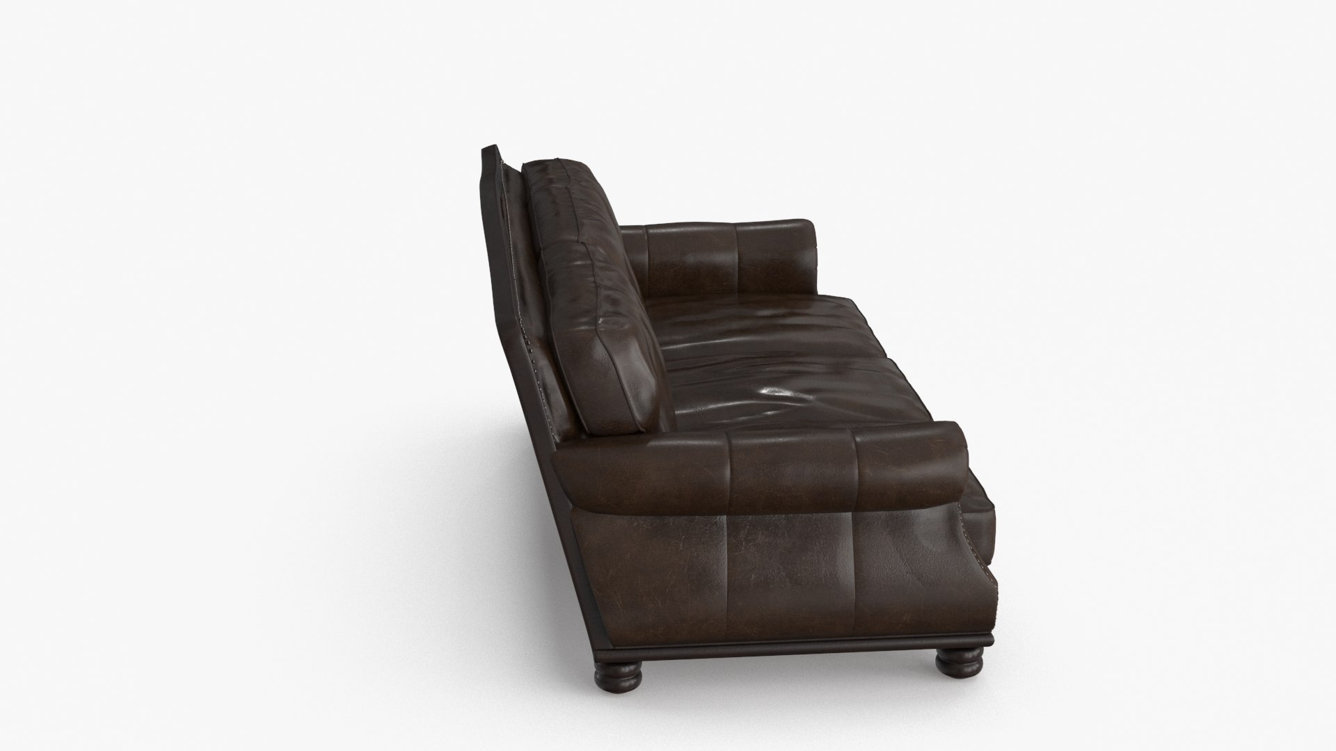3D Model Leather Sofa - TurboSquid 2281932