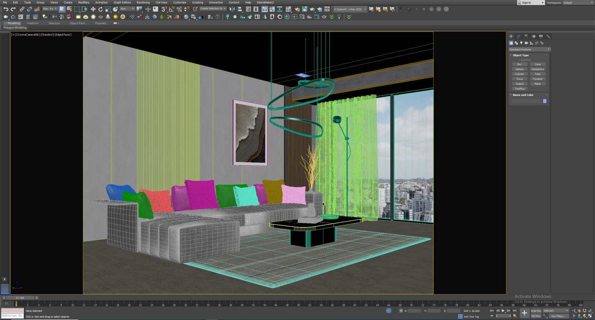 Interior Living Room Scene 16 Model - TurboSquid 2137486