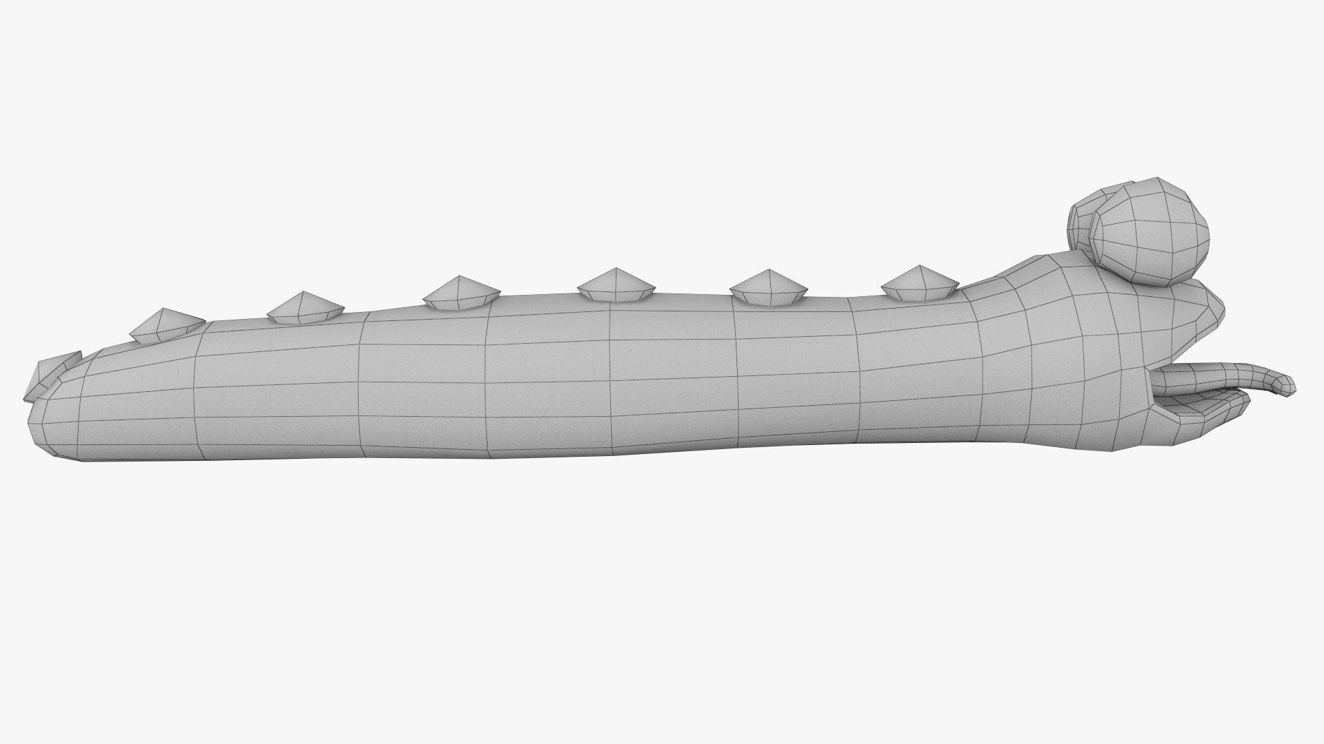 Cartoon Friendly Worm 3D Model - TurboSquid 1817407