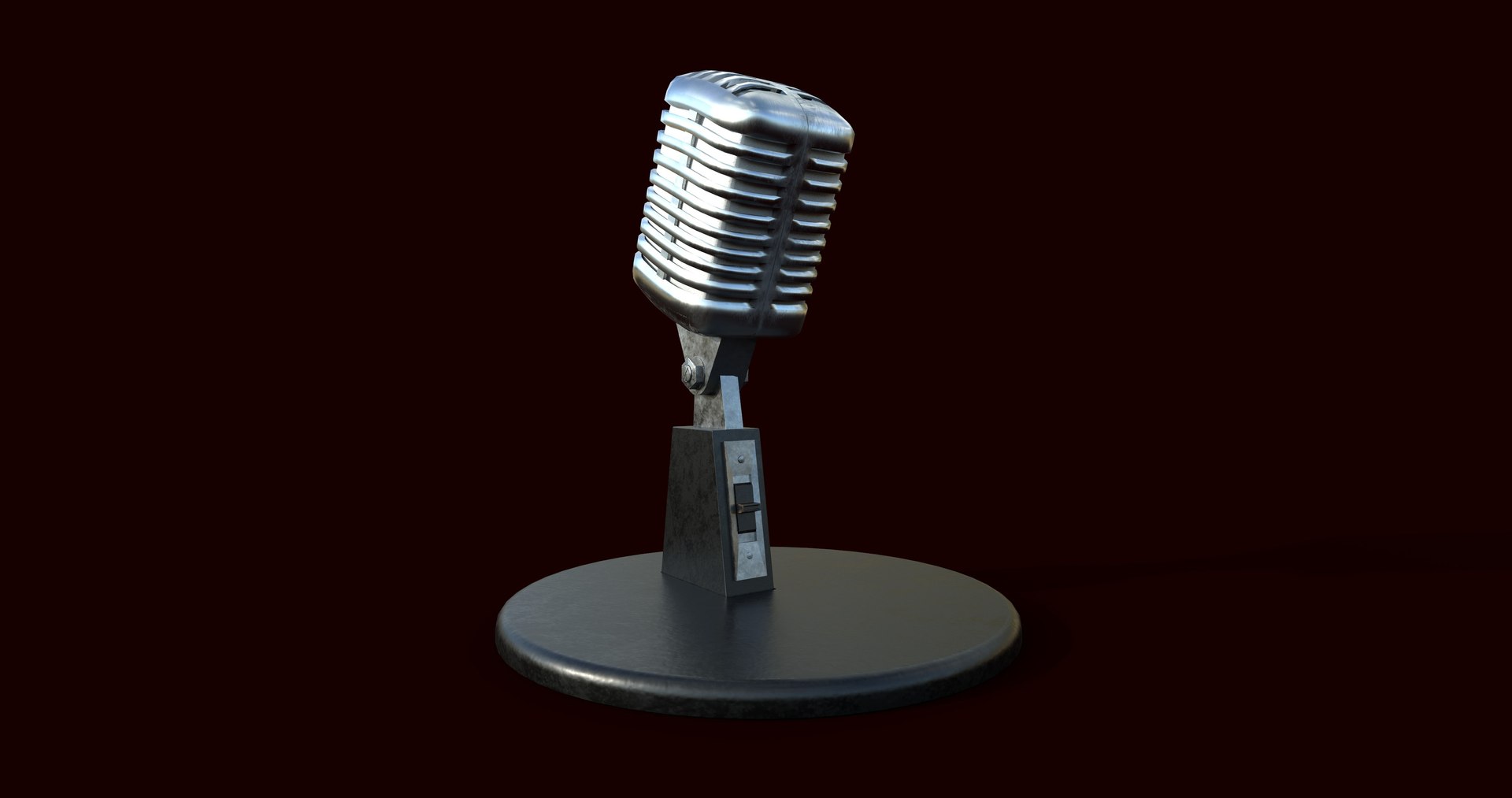 Realistic microphone 3D model - TurboSquid 1309731