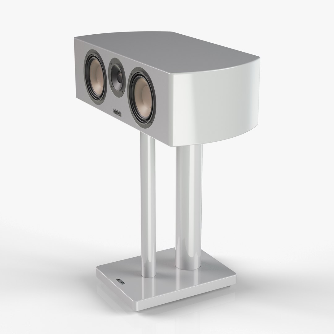 Canton Reference 50K On LS 860 Piano Gloss White 3D - TurboSquid 2114129