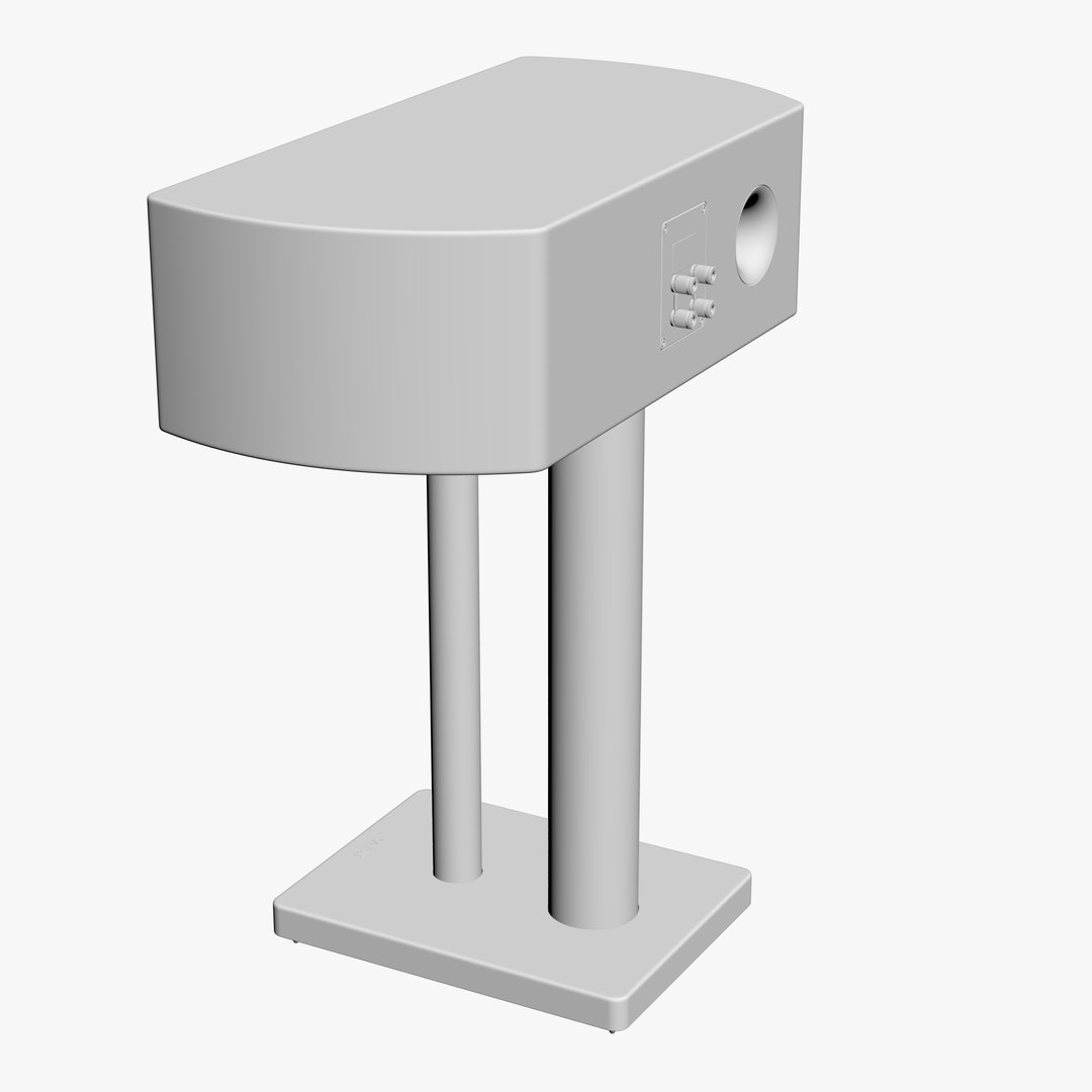 Canton Reference 50K On LS 860 Piano Gloss White 3D - TurboSquid 2114129