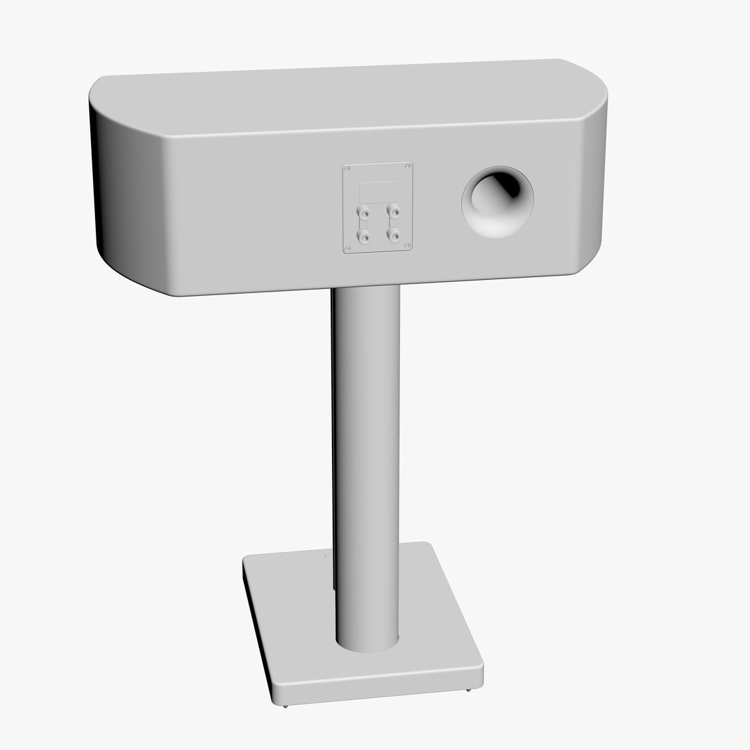 Canton Reference 50K On LS 860 Piano Gloss White 3D - TurboSquid 2114129